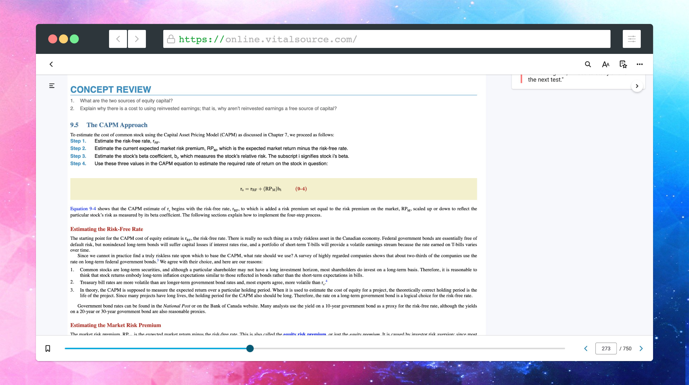 Bookshelf eTextBook Margin Notes – Bookshelf Support